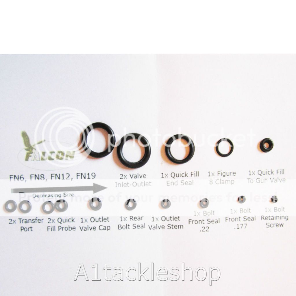 Help falcon fn19 pellet probe o ring.