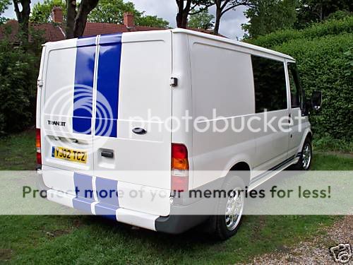 Ford Transit Forum • View topic - blue striped mk6